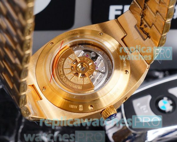 Swiss Replica Vacheron Constantin Overseas Perpetual Calendar Yellow ...