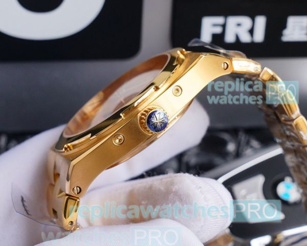 Swiss Replica Vacheron Constantin Overseas Perpetual Calendar Yellow ...