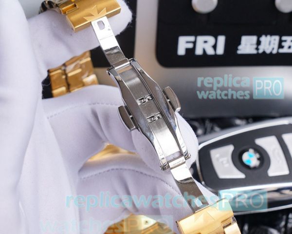 Swiss Replica Vacheron Constantin Overseas Perpetual Calendar Yellow ...